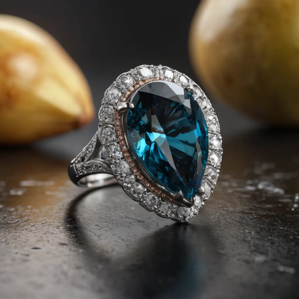 Exploring Ring Settings for Pear-Shaped Gemstones