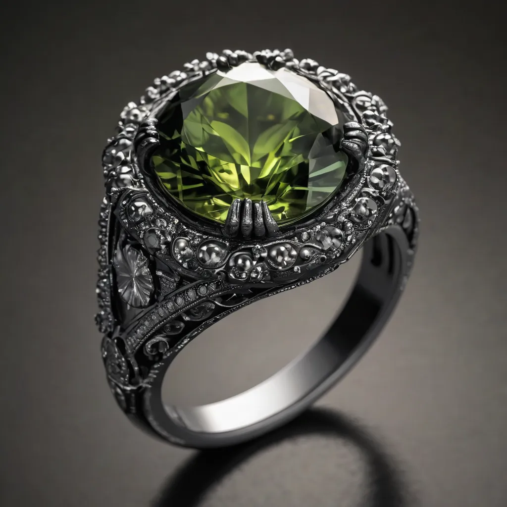 Certified Moldavite Rings: Origins and Significance