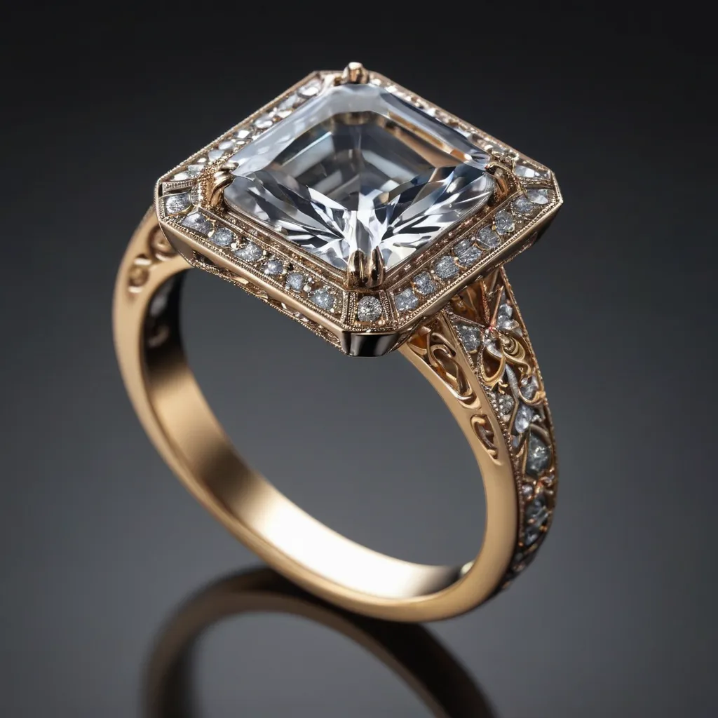 Exploring Simple Rectangle Engagement Rings