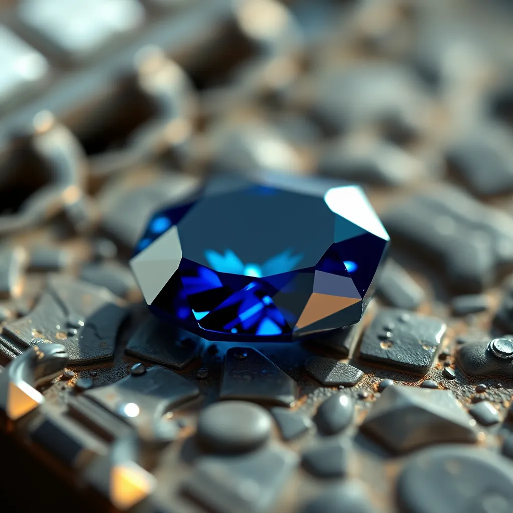 Diverse Blue Shades in Gemstones: A Detailed Exploration