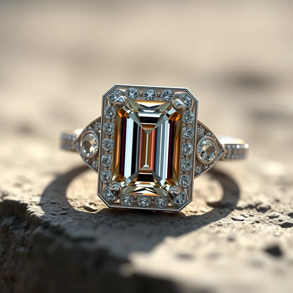 Navigating the World of 2 Carat Rectangle Engagement Rings