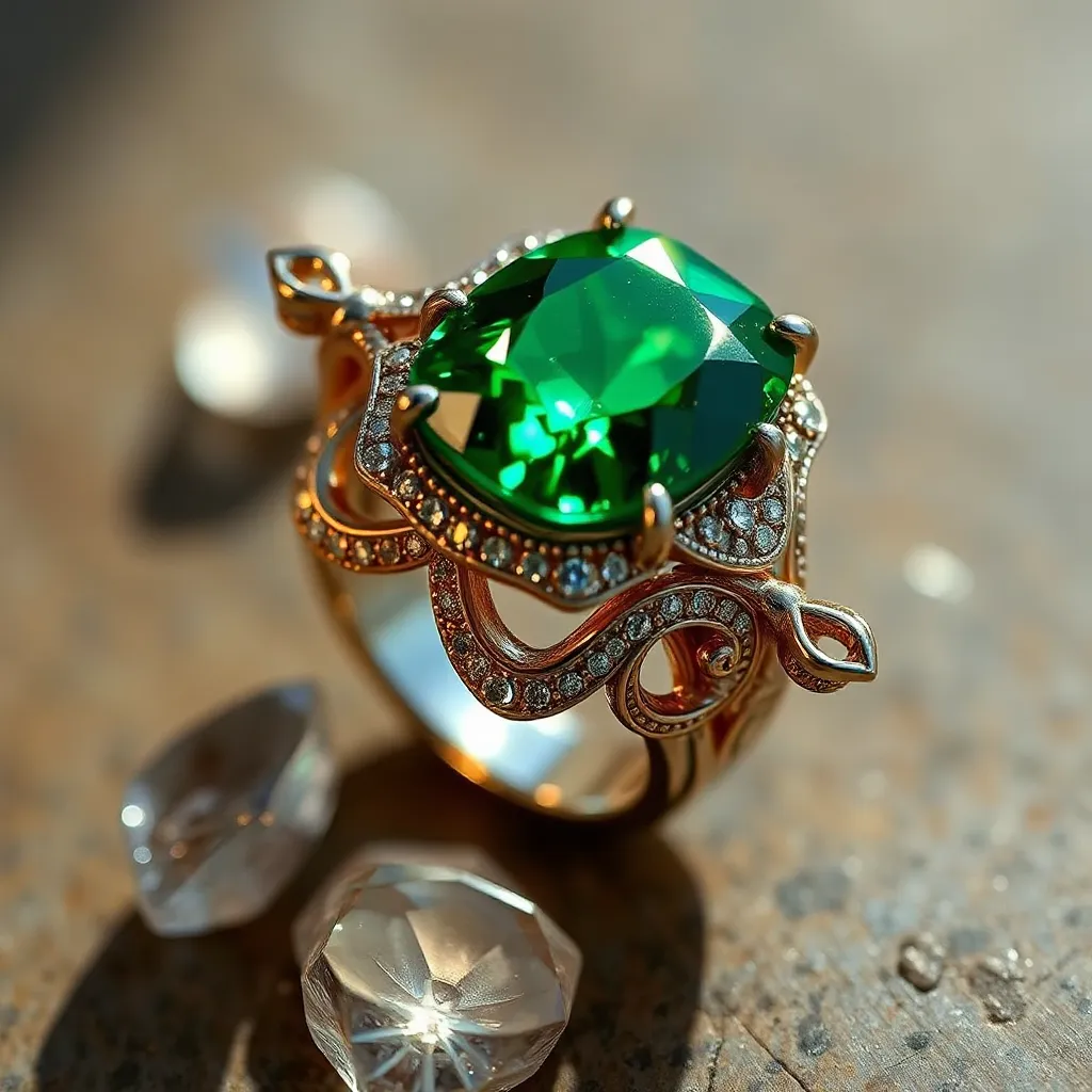 The Beauty and Craft of Turkish Emerald Rings
