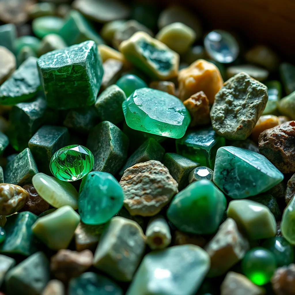 A Journey Through the World of Green Rocks
