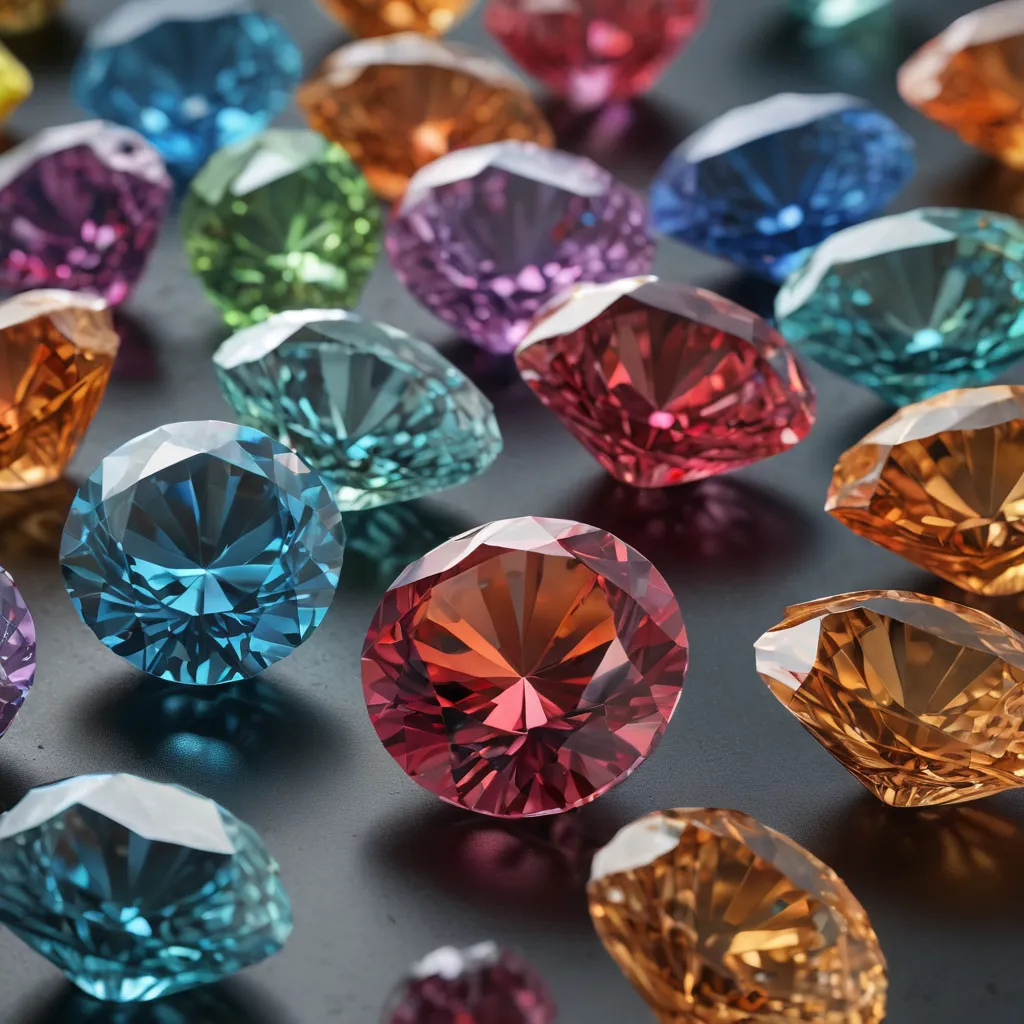 Exploring the Spectrum of Colored Diamonds