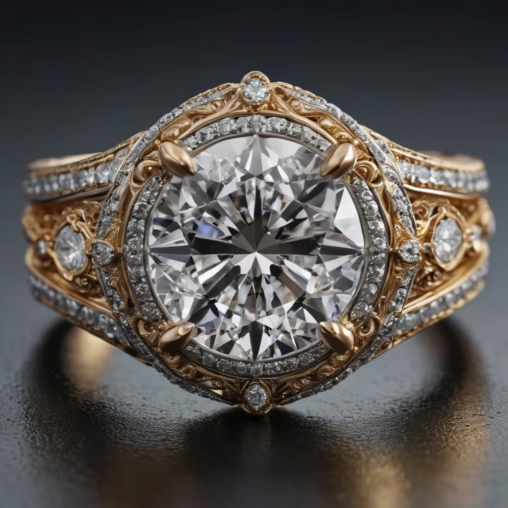 The Allure of Wide Split Shank Engagement Rings