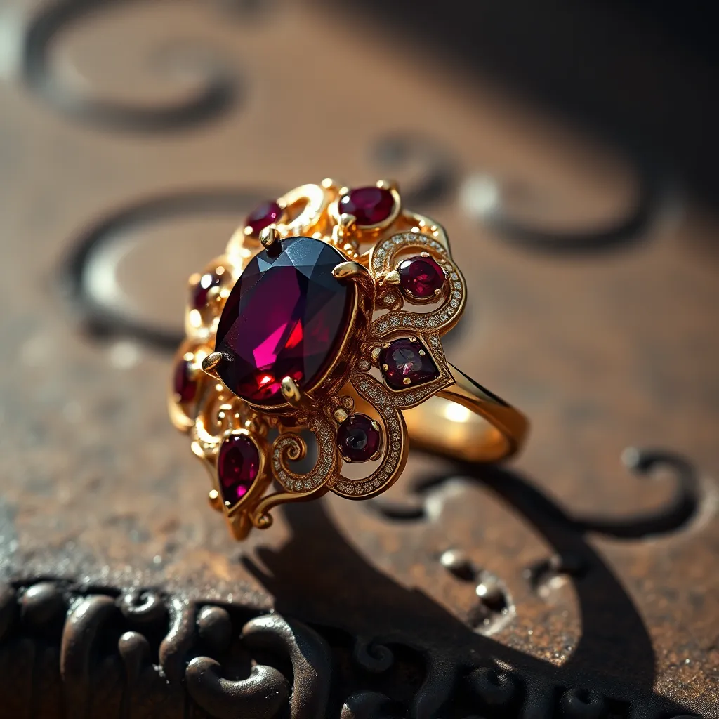 Exploring the Charm of Heirloom Ruby Rings