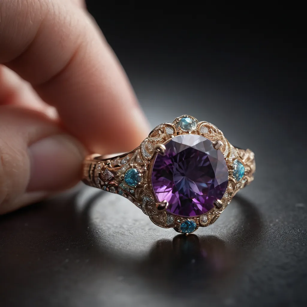 Lab Grown Alexandrite Rings: Explore Their Unique Beauty