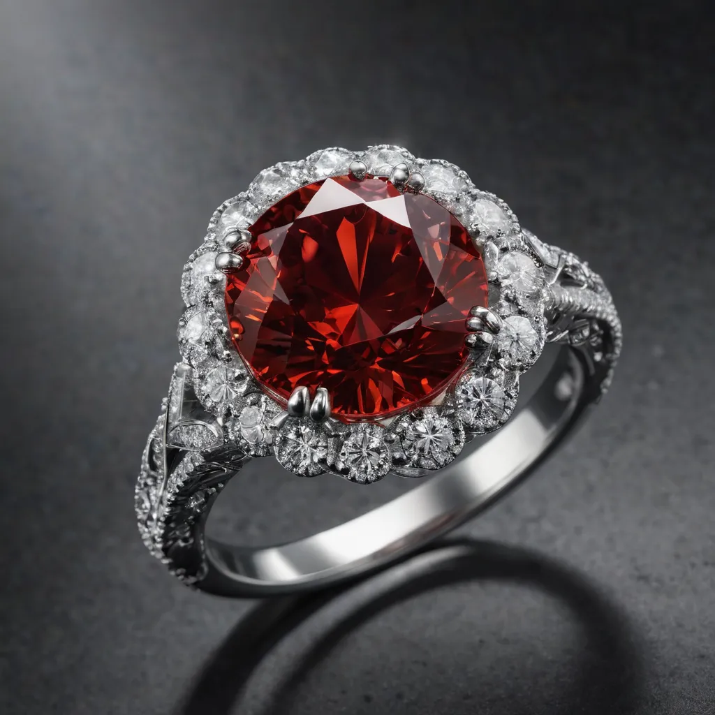 Exploring the Most Costly Red Diamond Ring