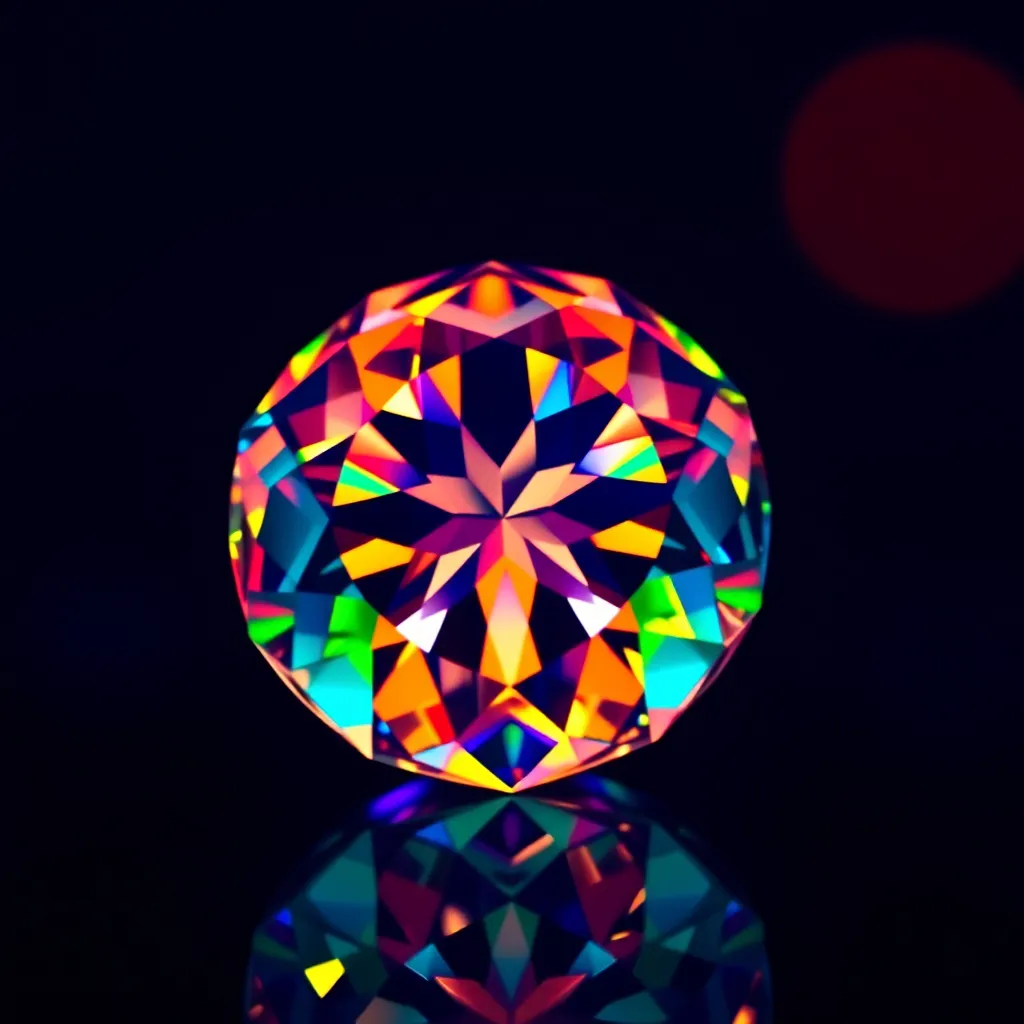 Exploring Diamond Fluorescence Under UV Light